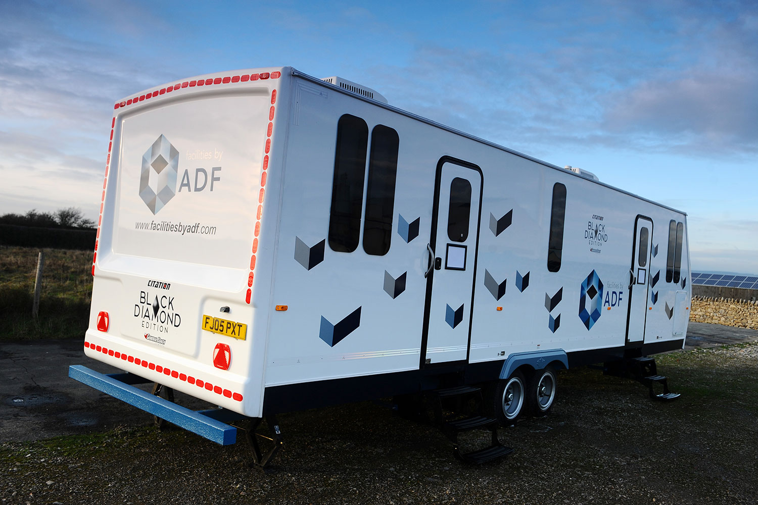 Black Diamond: 2-Way Artiste Trailer - Facilities by ADF PLC